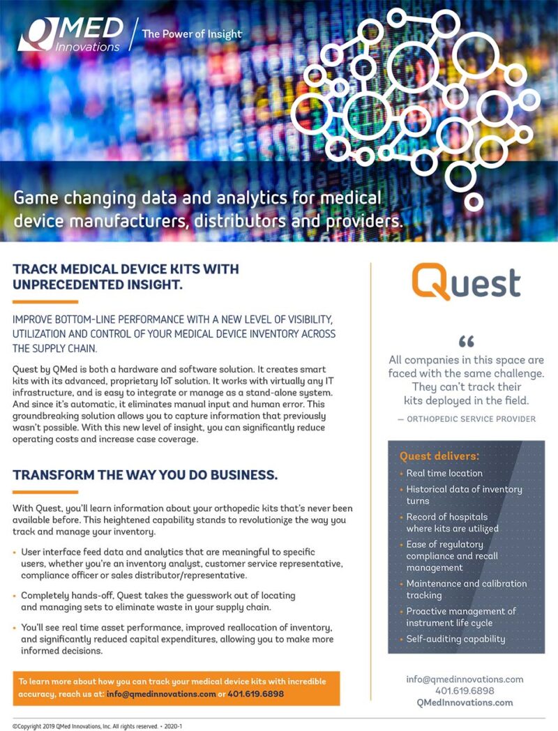 Quest - QMed Innovations, Inc.